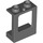 LEGO Dark Stone Gray Window Frame 1 x 2 x 2 (Plane) with 1 Hole in ...