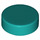 LEGO Dark Turquoise Tile 1 x 1 Round (98138) | Brick Owl