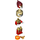 LEGO Laval with Fire Chi and Armor with Red Arms Minifigure | Brick Owl