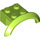 LEGO Lime Mudguard Brick 2.5 x 4 x 1 with Wheel Arch (28579 / 98282 ...