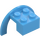 LEGO Medium Blue Mudguard Brick 2.5 x 4 x 1.7 with Wheel Arch (50745 ...
