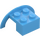 LEGO Medium Blue Mudguard Brick 2.5 x 4 x 1 with Wheel Arch (28579 / ...