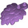 LEGO Medium Lavender Leaf 1.3 x 4 x 5 Layered (5058 / 8855) | Brick Owl