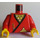 LEGO Minifig Torso with Ninja Wrap, Dagger and Gold Throwing Star (3814 ...