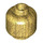 LEGO Pearl Gold Minifigure Head (3626 / 88475) | Brick Owl