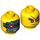 LEGO Psyclone with Parachute Backpack and Attachments Minifigure Head ...