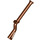 LEGO Reddish Brown Flintlock Musket (2561) | Brick Owl