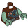 LEGO Reddish Brown Troll Torso (3814 / 76382) | Brick Owl