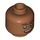 LEGO Sienna Brown Usopp Minifigure Head (3626 / 113240) | Brick Owl