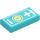 LEGO Tile 1 x 2 with Battery with Lightning Bolt with Groove (3069 / ...