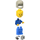 LEGO Yellow Castle Knight Blue Cavalry Minifigure without Stickers ...