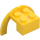 LEGO Yellow Mudguard Brick 2.5 x 4 x 1.7 with Wheel Arch (50745 ...